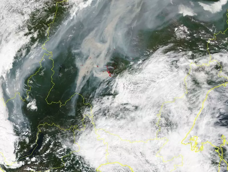 Priešgaisrinės katastrofos rytinėje Sibire: viltis lietaus