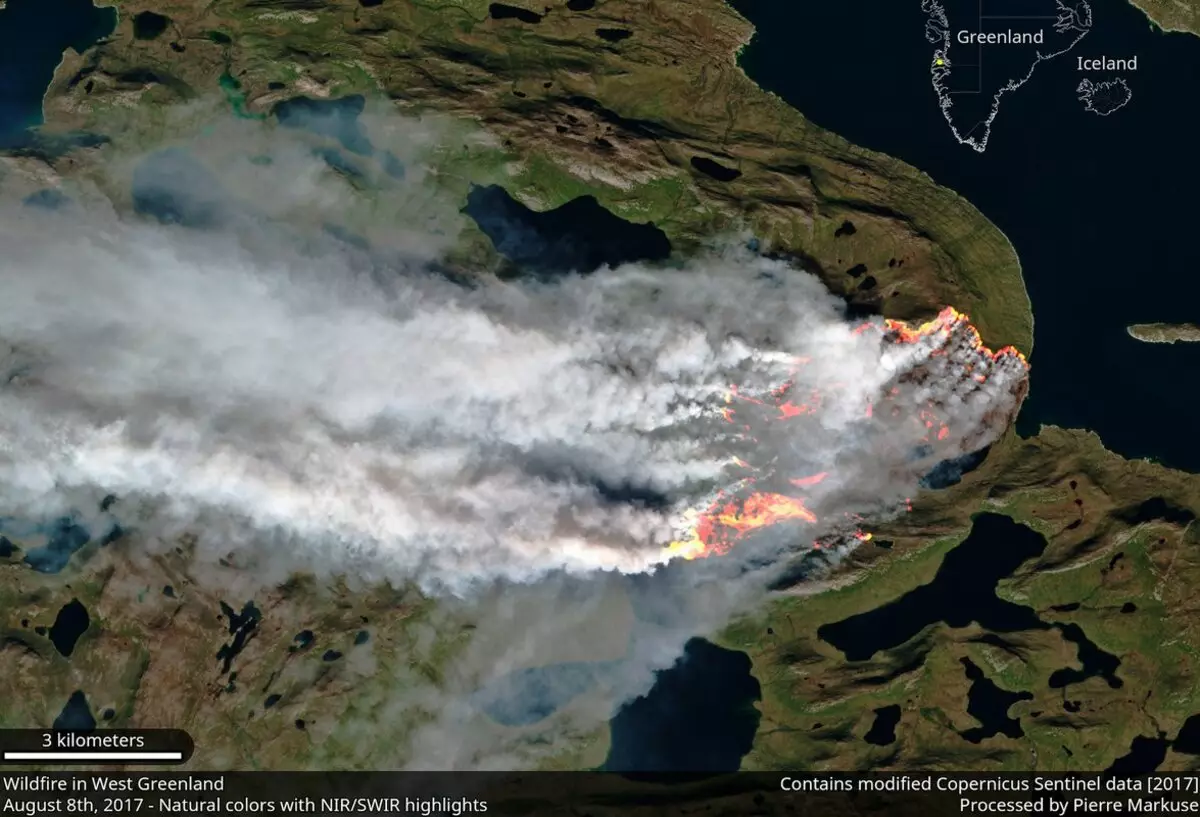 Ledo ir liepsnos daina: Grenlandija užsidegė