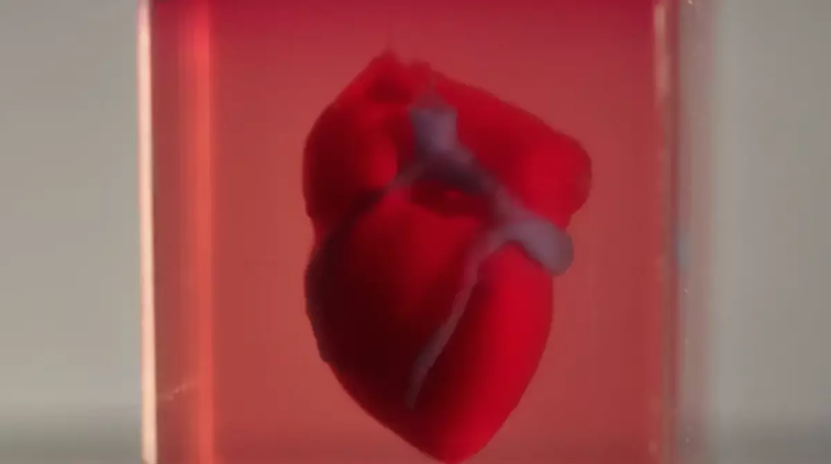 Live Heart først trykt på en 3D-printer