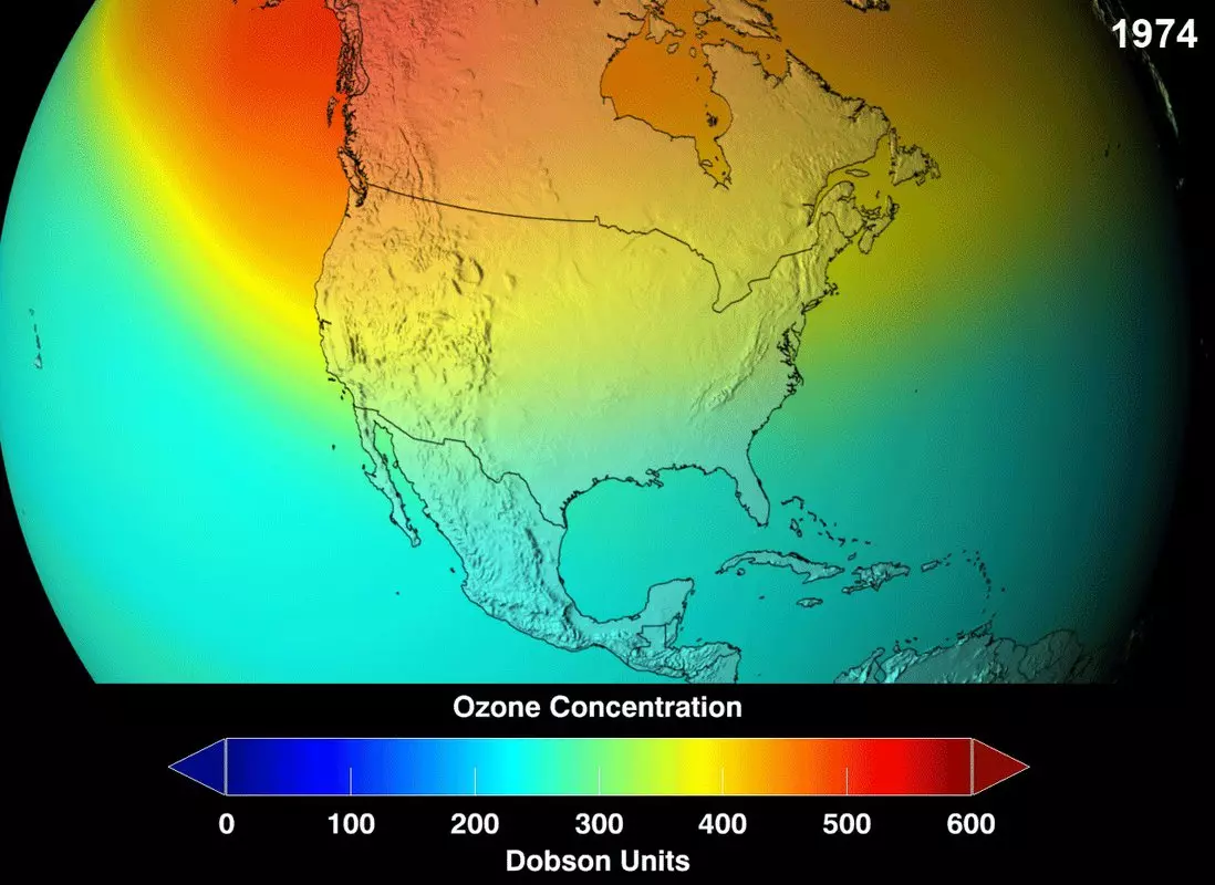 Amadolobha ngaphandle kokuvikelwa: ungqimba lwe-ozone luncipha konke okunamandla