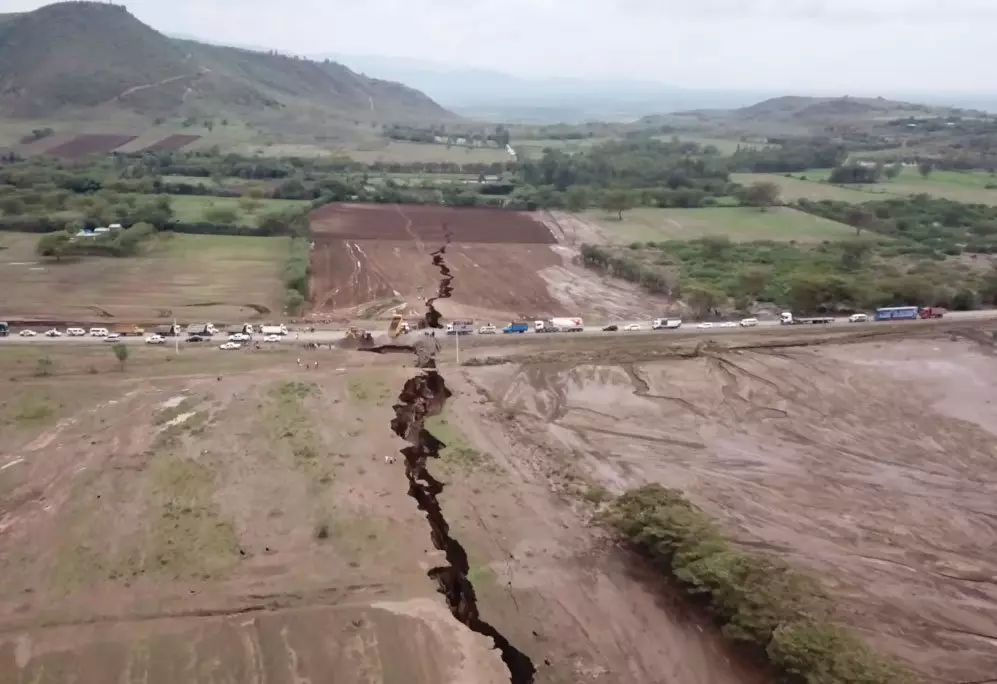 Afrika huanza kugawanywa katika sehemu: video.