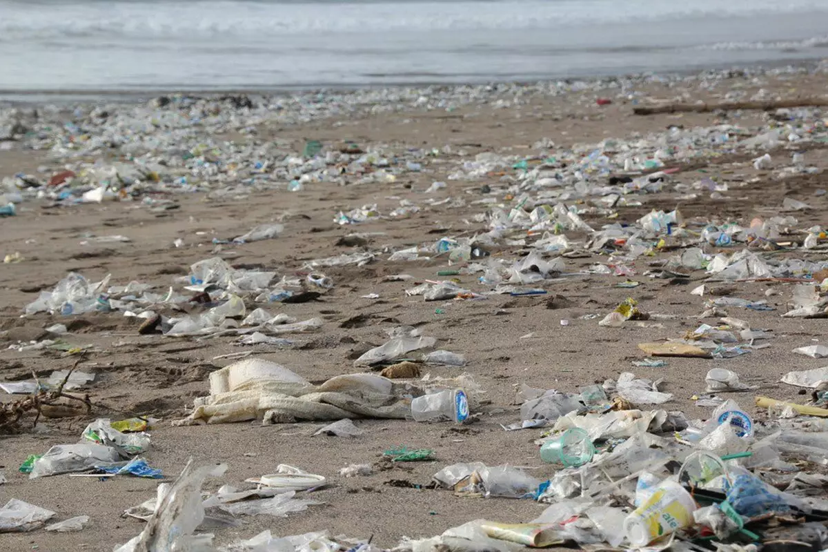 Garbage në plazh