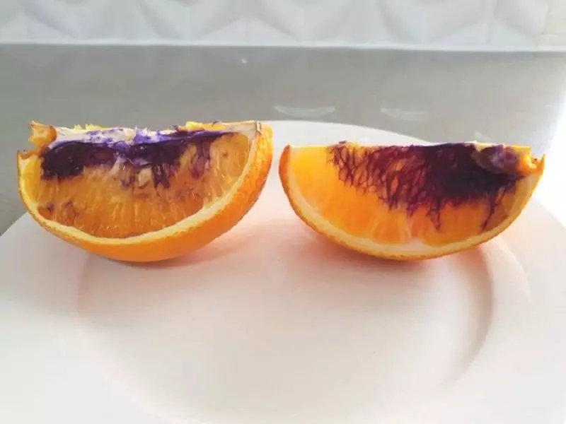Мистерија на пурпурна портокал откри
