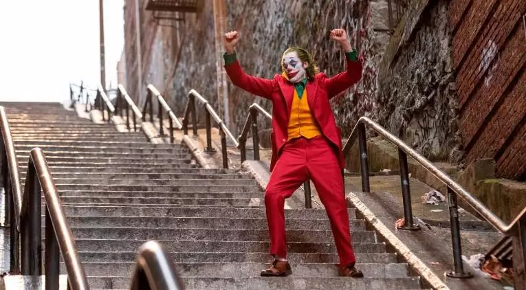 L'escalier sur lequel Joker a dansé était une nouvelle attraction de New York