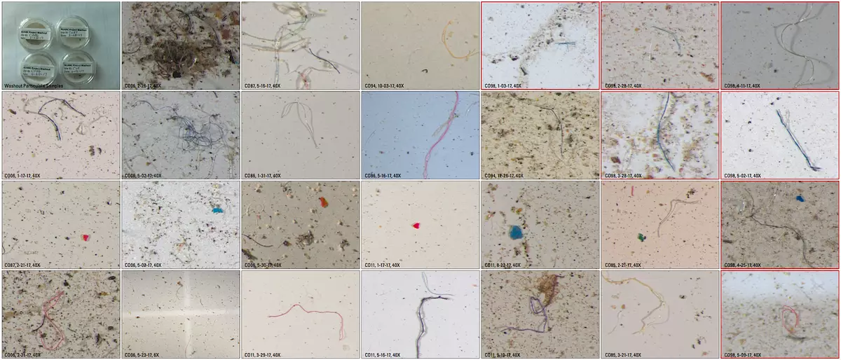 Le piogge di plastica nelle montagne rocciose e Pirenei, o quello che abbiamo trovato in gocce d'acqua