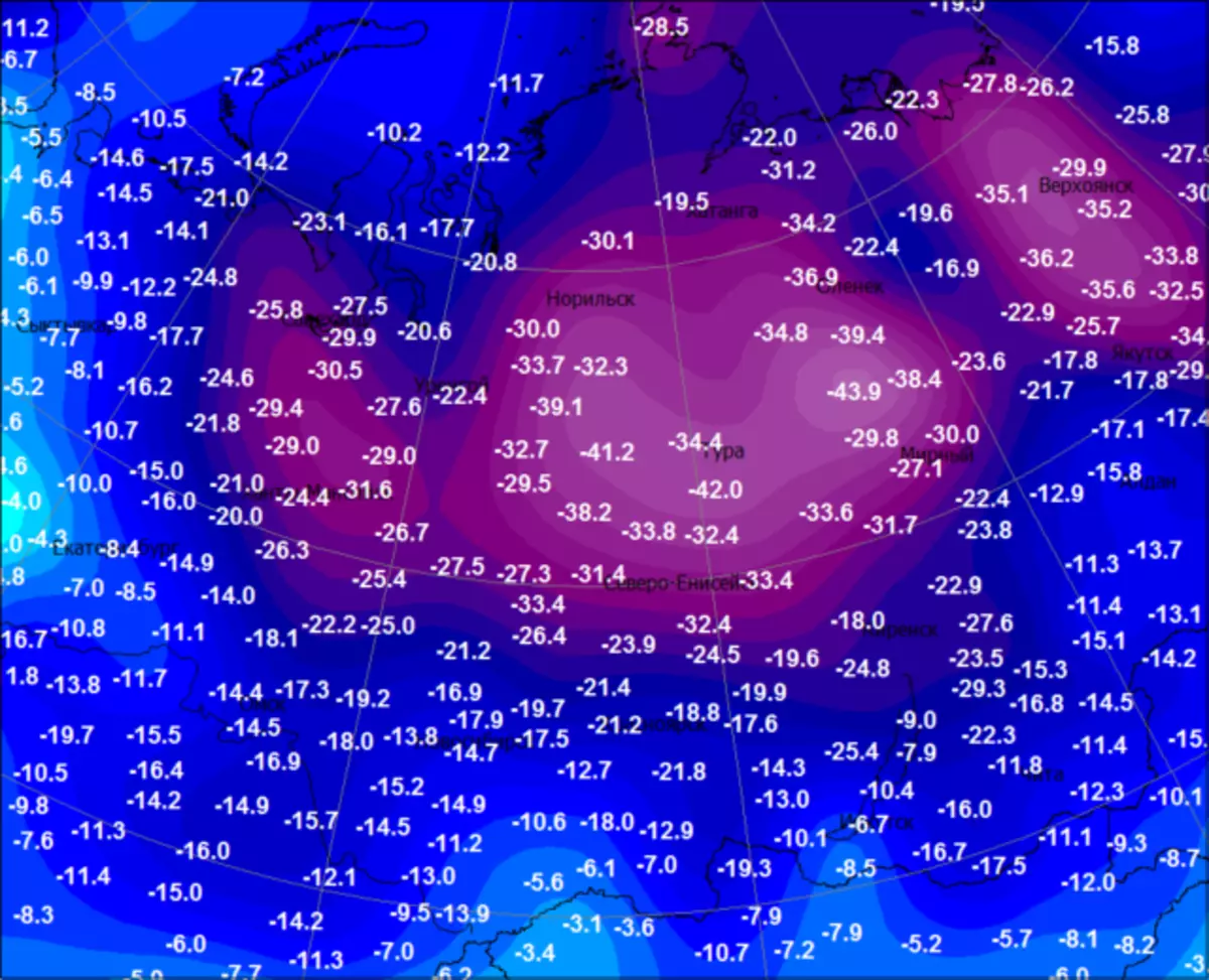 Abnormal frosts hit Siberia