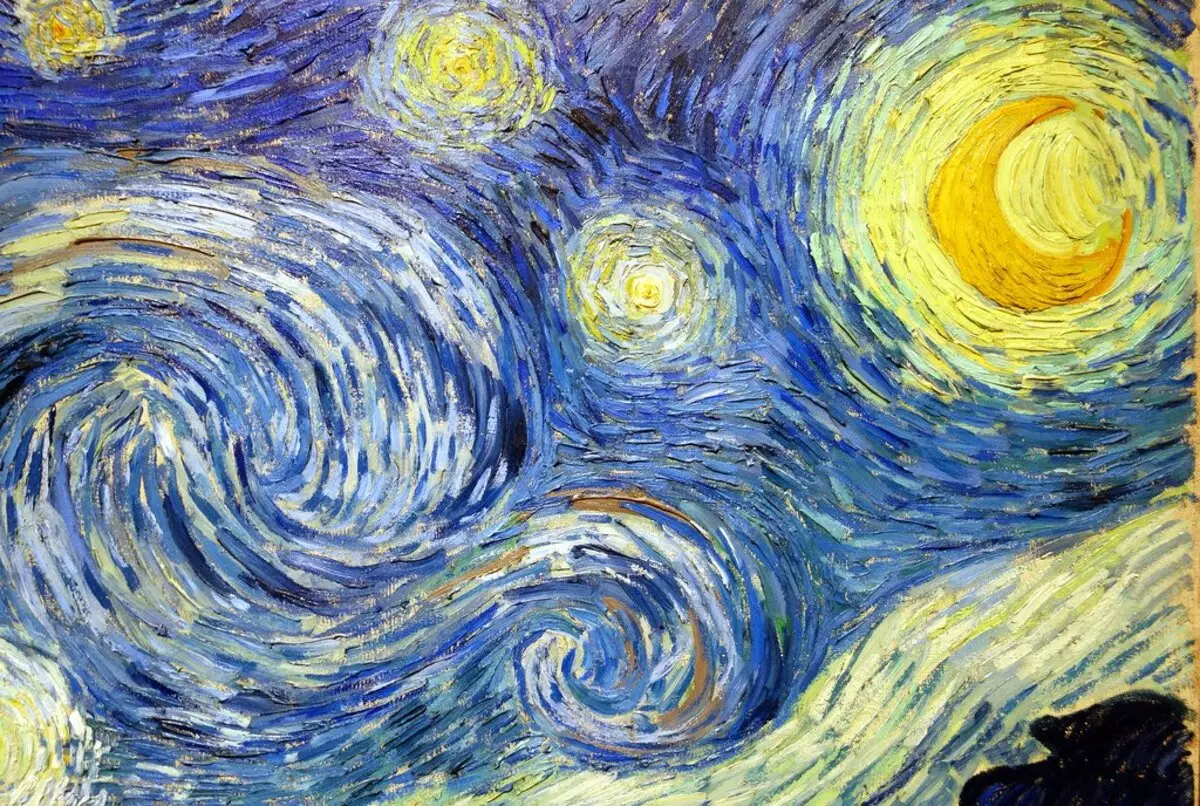 Any Aostralia, dia nahita ny tarehiny tahaka ny hala "Star Night" Van Gogh: Video