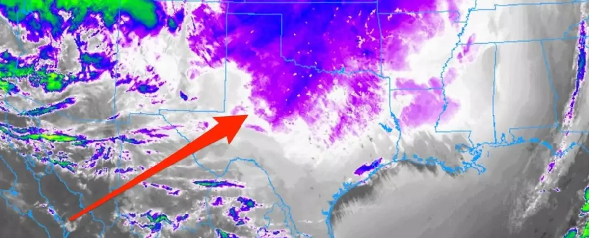 Estremo freddo negli Stati Uniti è una meteorologia confusa