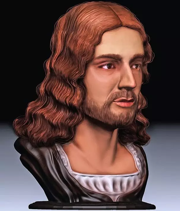 Rafaeli nägu kolmemõõtmeline rekonstrueerimine kinnitas selle matmise koha