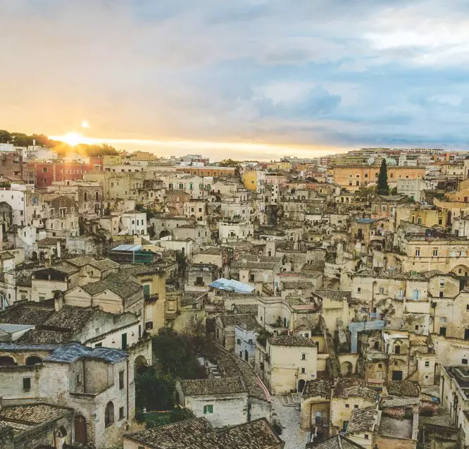 Zeigen Sie auf der Karte: Matera, Italien